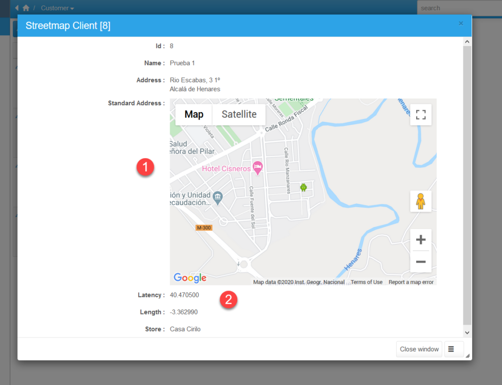 Servicio API RESTfull de Google MAP -Geocoding API- Fernando Humanes