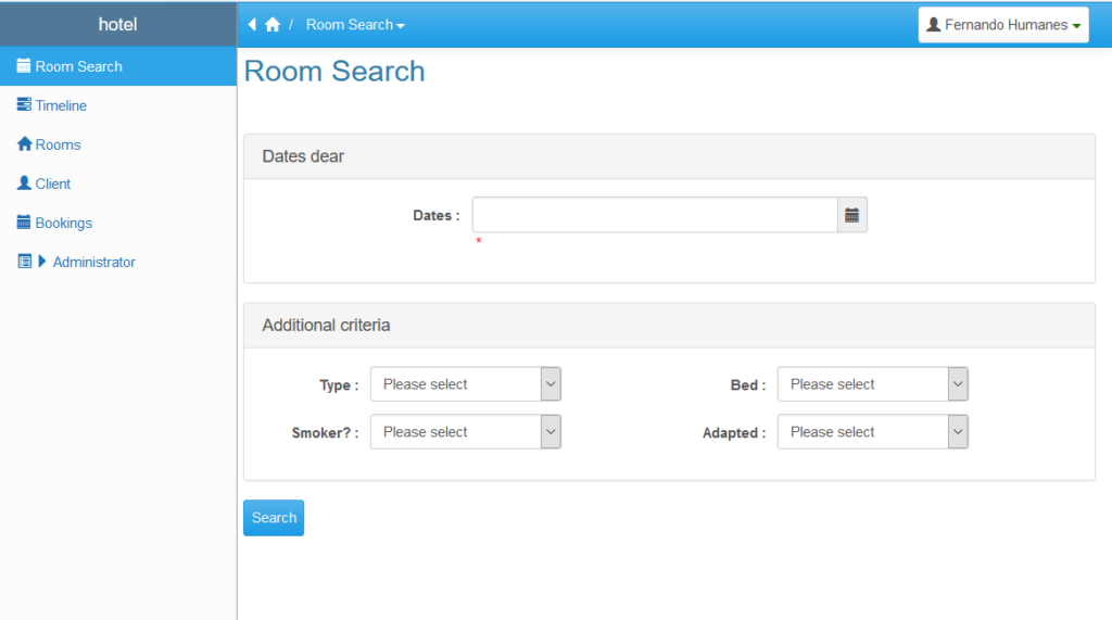 Hotel reservation management