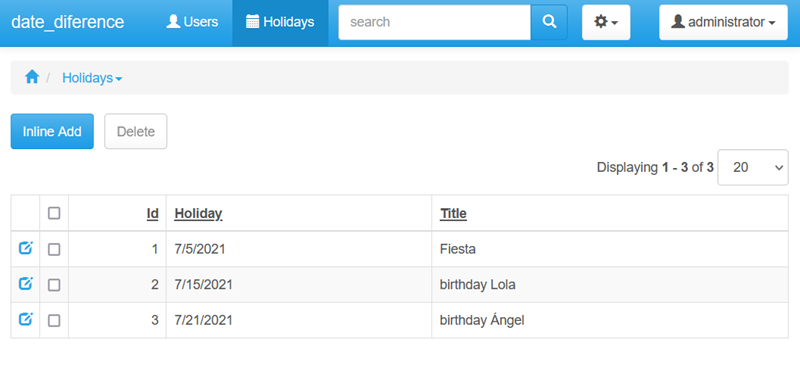 Guía 21 - Cálculo de días entre dos fechas - Fernando Humanes